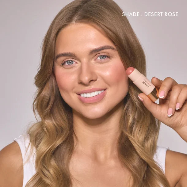 BELLAMIANTA - Glaze Blush & Glow Balm - Desert Rose – Livna.fo