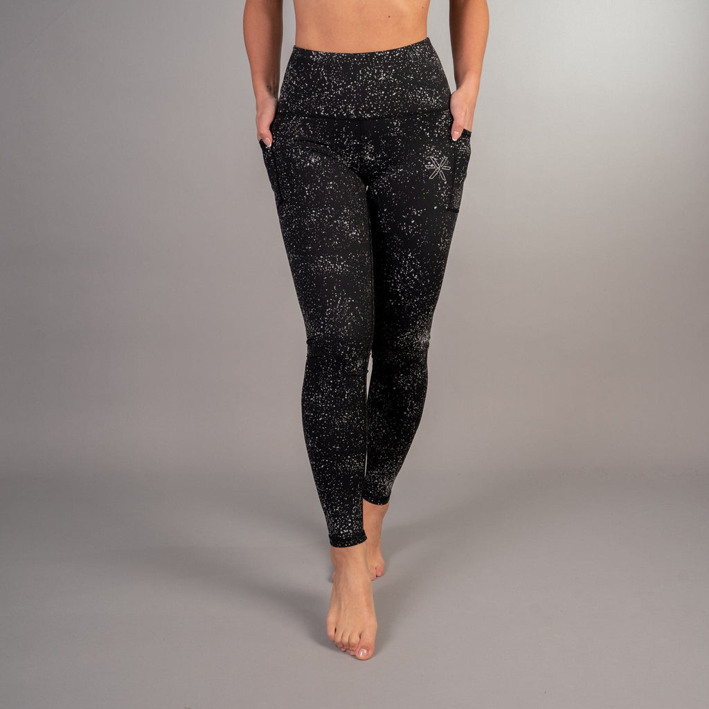 Black 360 Reflective Tights - BARA – Livna.fo